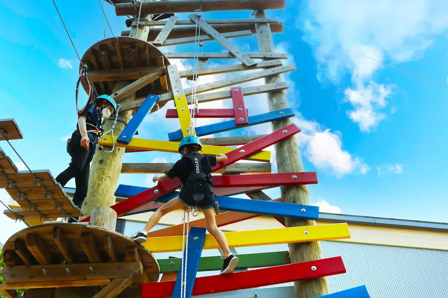 PANZA 텐시바이나 sorarun!(실외 클라이밍) 어드벤처 코스 | 투어비스 투어&티켓