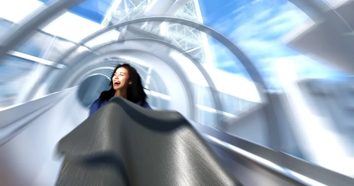 츠텐카쿠 어트랙션 체험 타워 슬라이더 TOWER SLIDER | 투어비스 투어&티켓